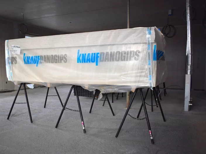 Hantering av gipsskivor med hänsyn till fukt - Knauf Danogips